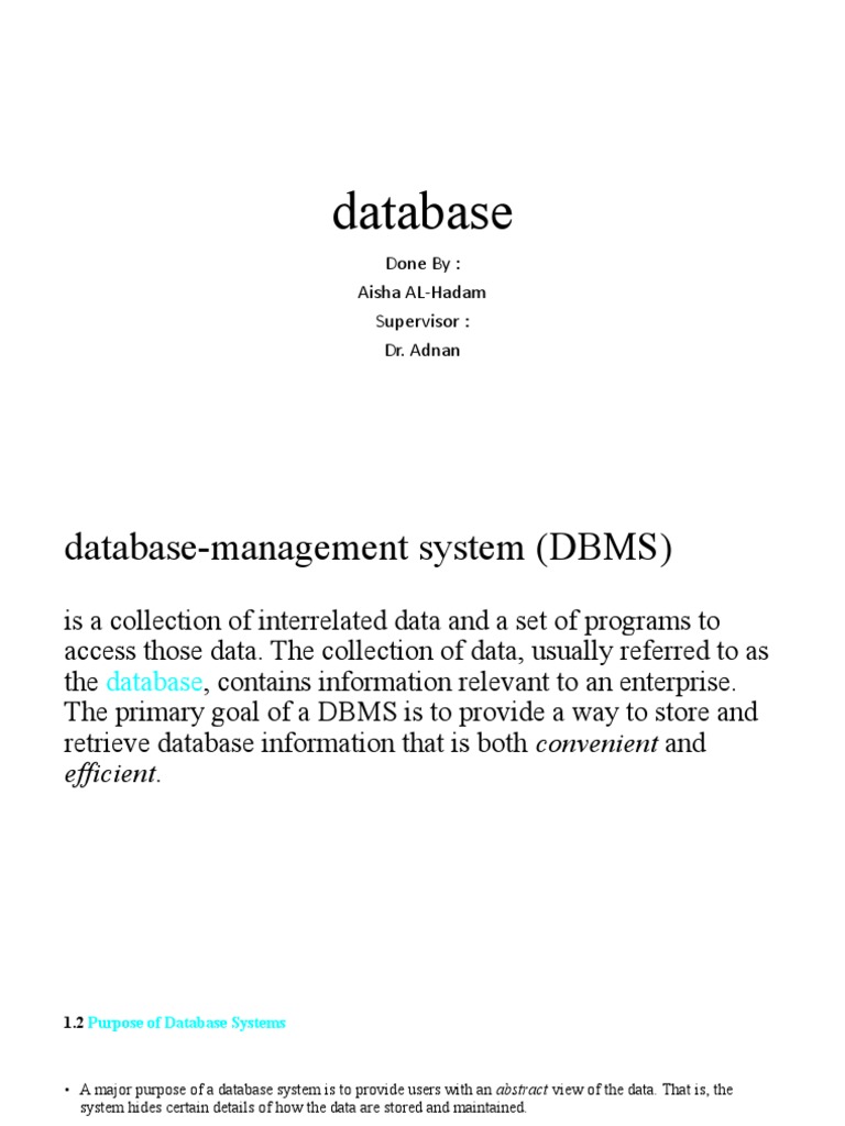DR Adnan | PDF | Relational Model | Databases