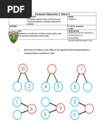 Guia de Descomponer Números Del 0 Al 10 de Forma Pictórica. | PDF