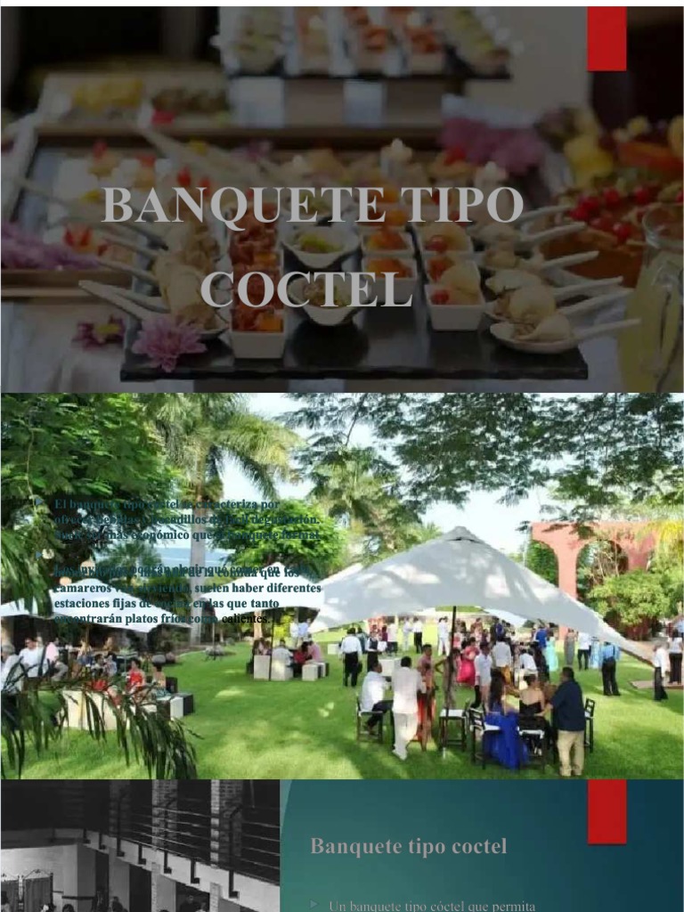 Cócktel | PDF | Alimentos | Preparación de comida y bebida