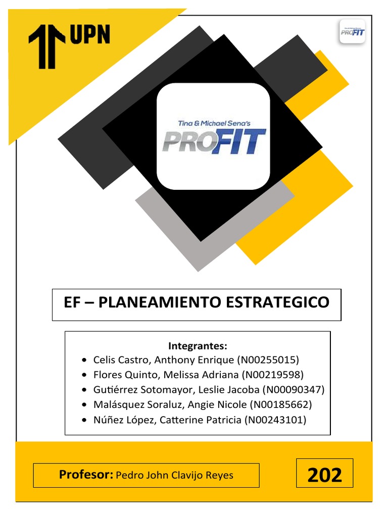 Exf Plan. Estrategico Grupo 19 | PDF | Análisis FODA | Marketing