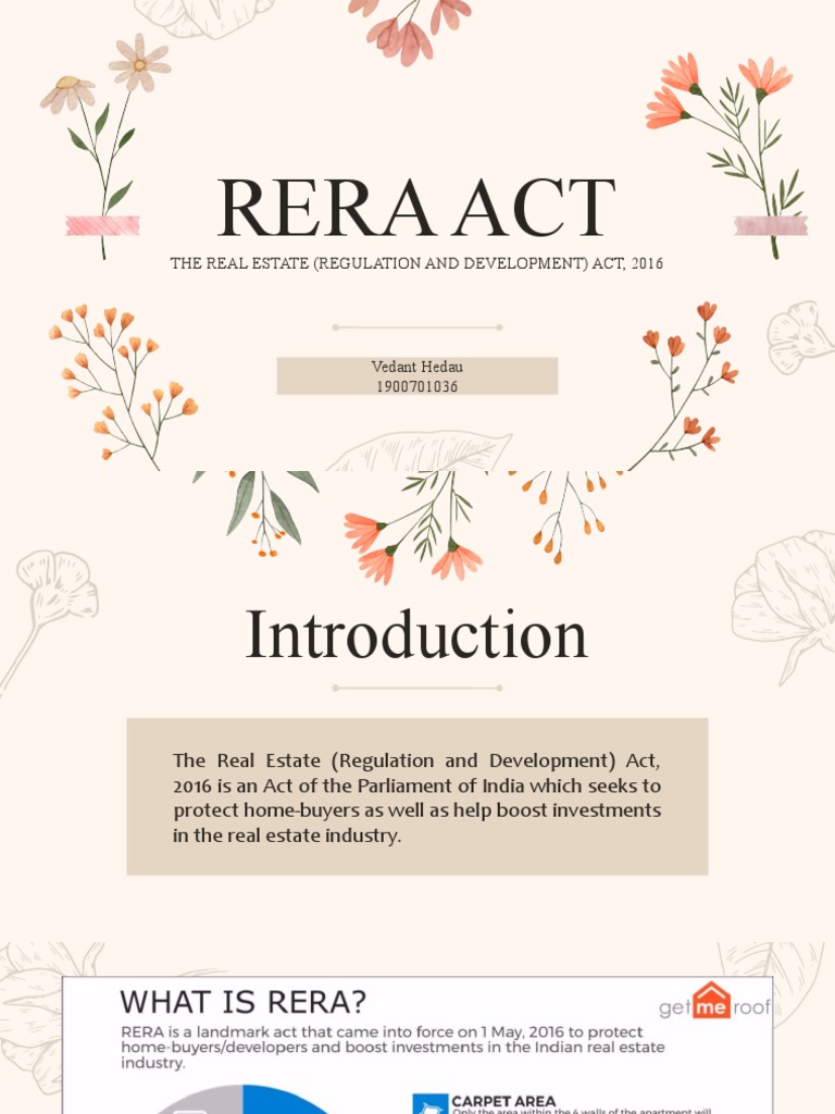 RERA | PDF | Justice | Crime & Violence