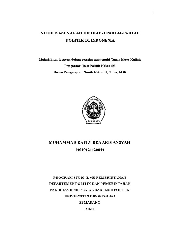 PIPOL - Muhammad Rafly Dea Ardiansyah | PDF