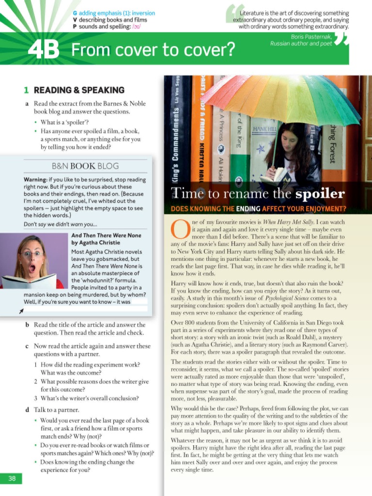 C1 Week 9 Unit 4B | PDF