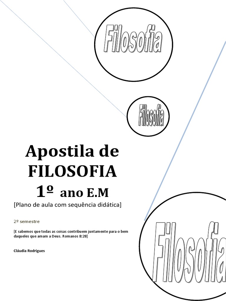 Apostila Filosofia 1 Ano | PDF | Sigmund Freud | Mente
