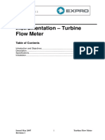 Nuflo Liquid Turbine Flow Meters Datasheet | PDF | Flow Measurement ...