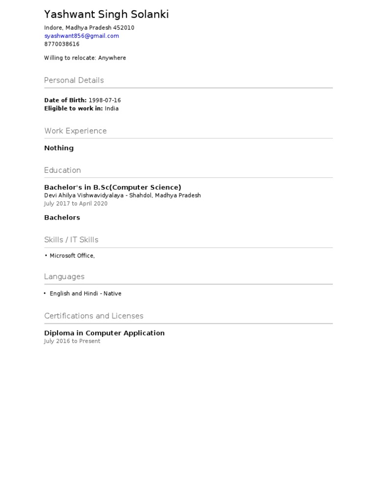 Yashwant Singh Solanki | PDF