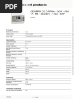 Centros de Carga QO - QOD6F | PDF