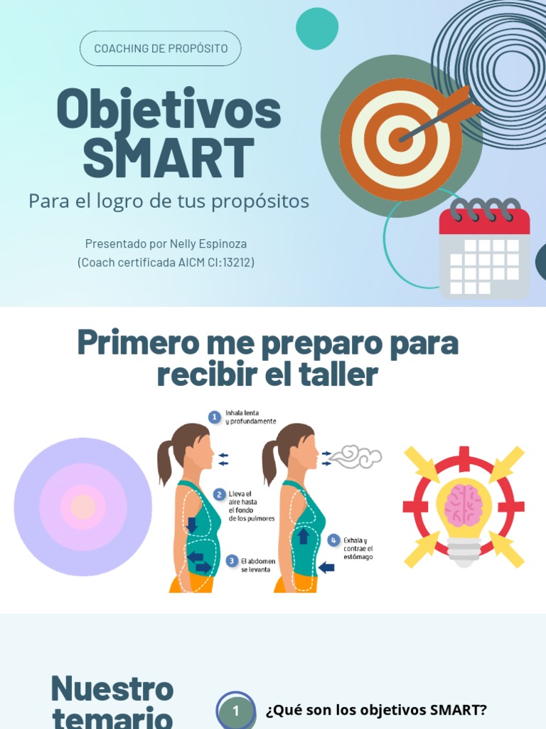 Objetivos SMART | PDF | Crecimiento personal y profesional | Negocios