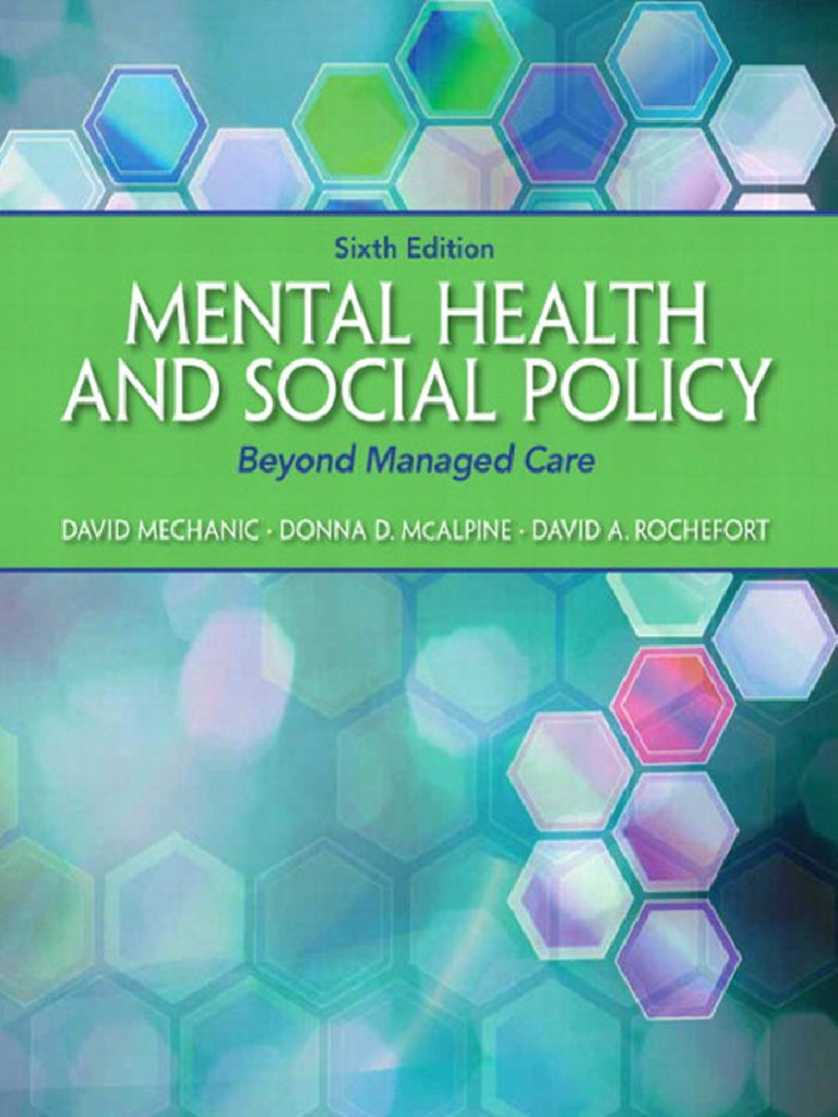 (Advancing Core Competencies) David Mechanic - Mental Health and Social ...