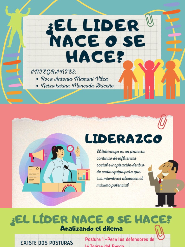¿El Lider Nace o Se Hace | PDF | Crecimiento personal y profesional
