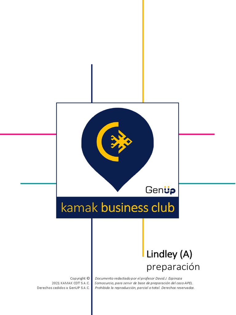 KBC CasoPAD GP-592 Lindley (HojasPreparacion) | PDF | Crecimiento ...