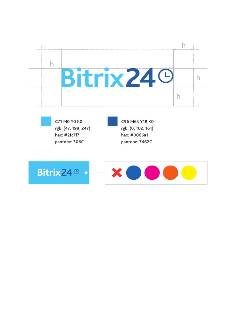 Logo Bitrix 24 y Pantone | PDF