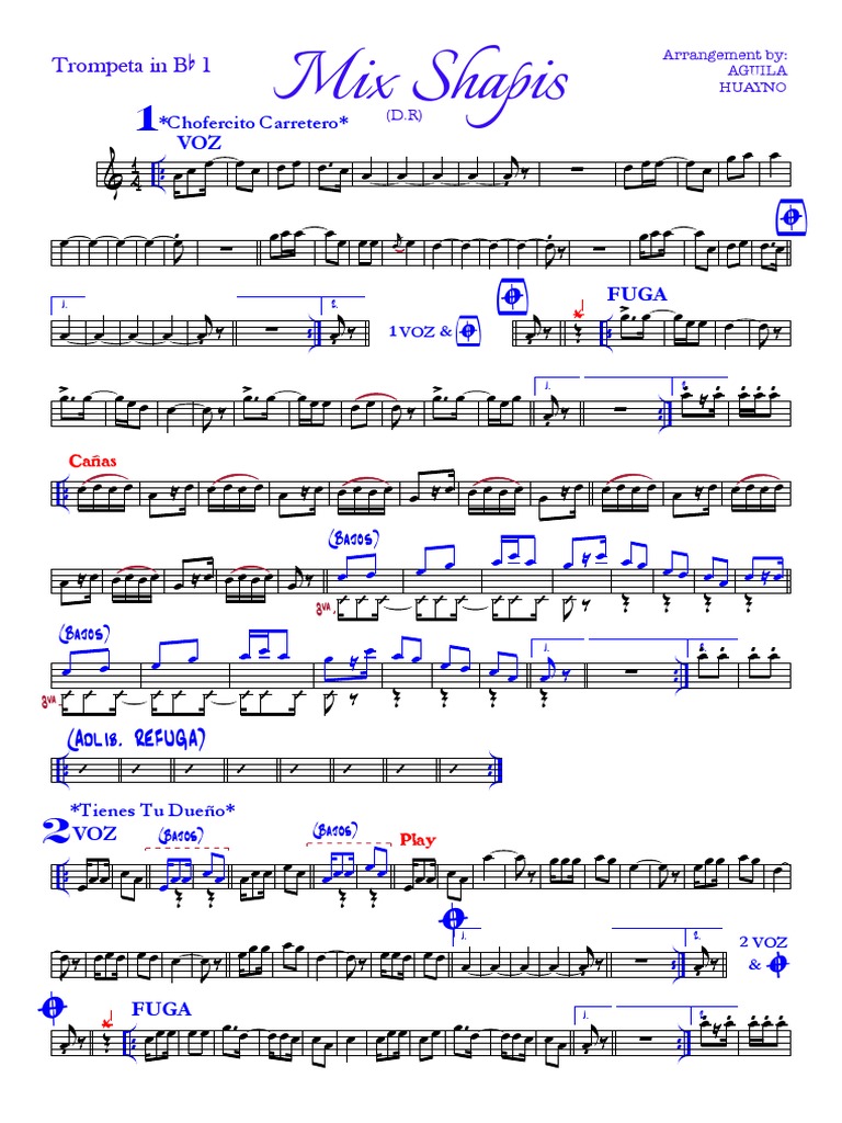 MIX SHAPIS - Huayno | PDF