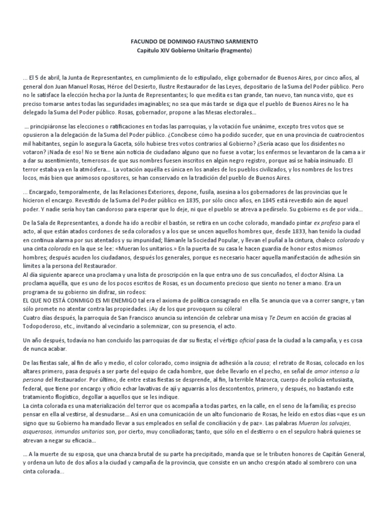 Facundo | PDF | Argentina