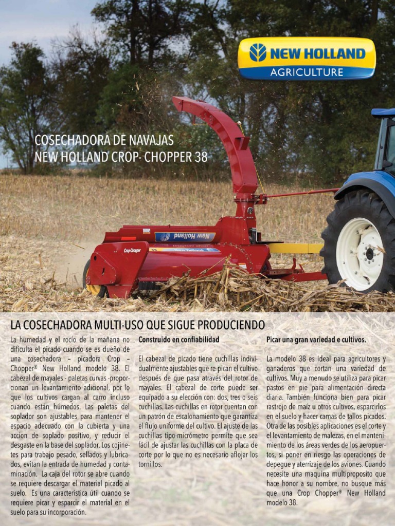 Crop Chopper 38 Brochure Mexico Es | PDF