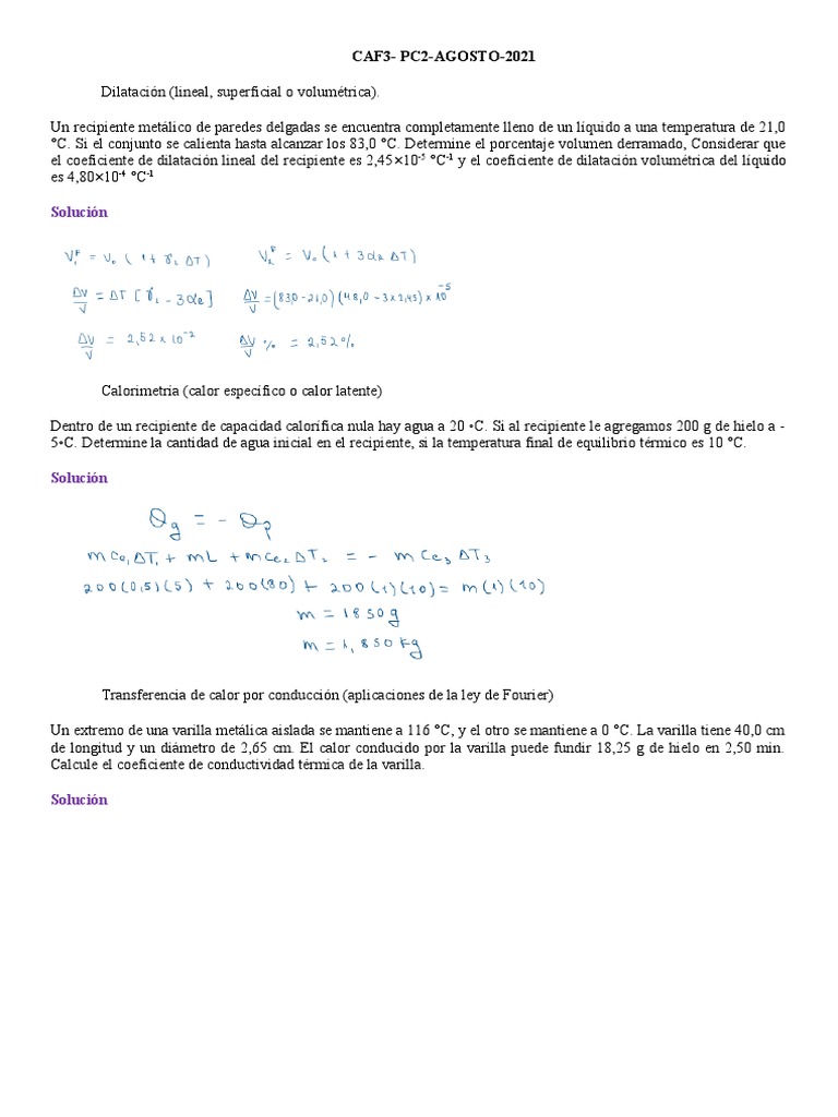 Solución: CAF3-PC2-AGOSTO-2021 | PDF