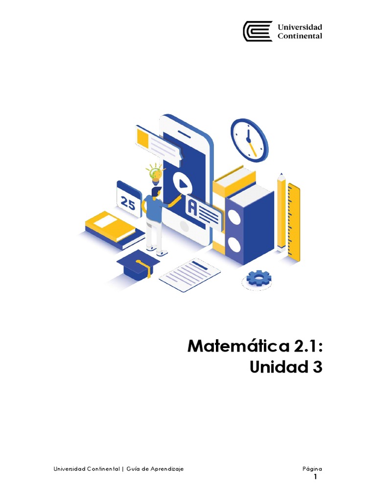 Guía de Aprendizaje Unidad 3 - Matemática - 2.1 | Descargar gratis PDF | Funcion exponencial ...