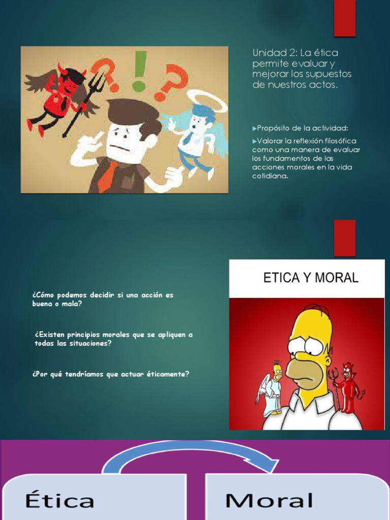 Unidad 2 | PDF | Moralidad | Etica Aplicada