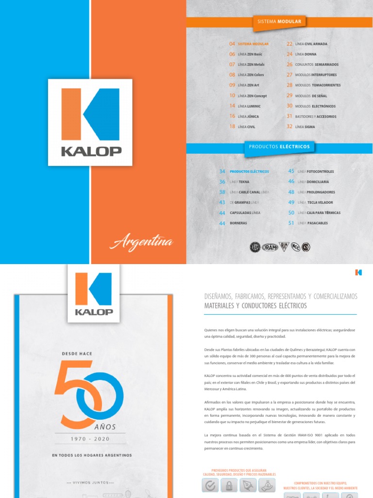 Catálogo KALOP 2020 | PDF | Color