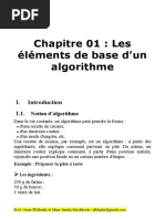 Cours Algorithmique Complet | PDF | Programmation | Programme informatique