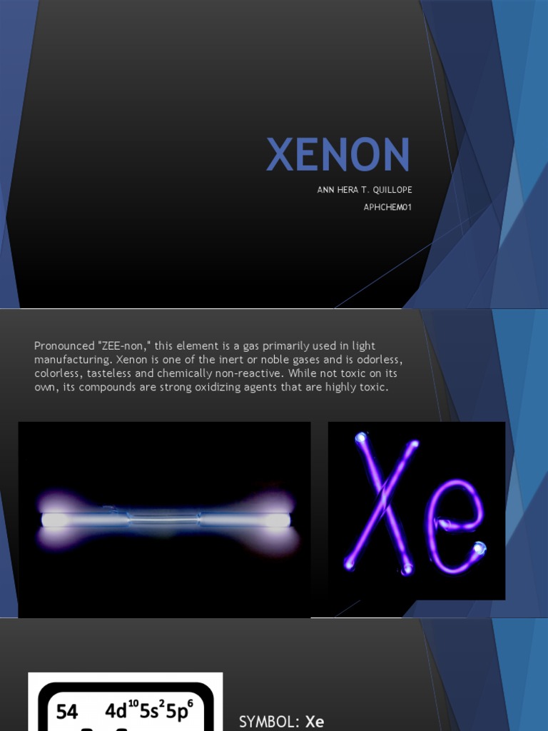 Xenon | PDF