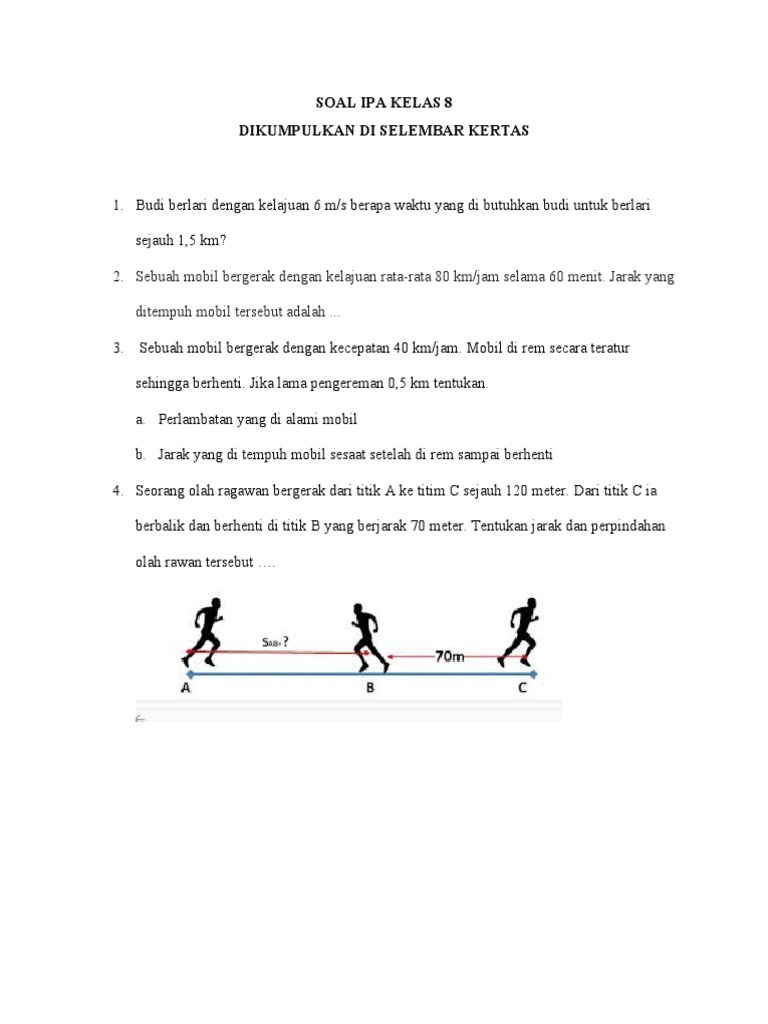 SOAL Diskusi IPA KELAS 8 | PDF