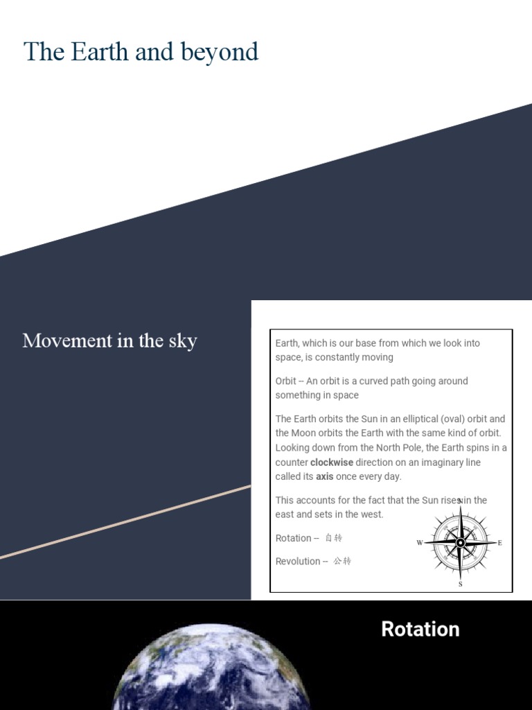 The Earth and Beyond | PDF | Solar System | Planets