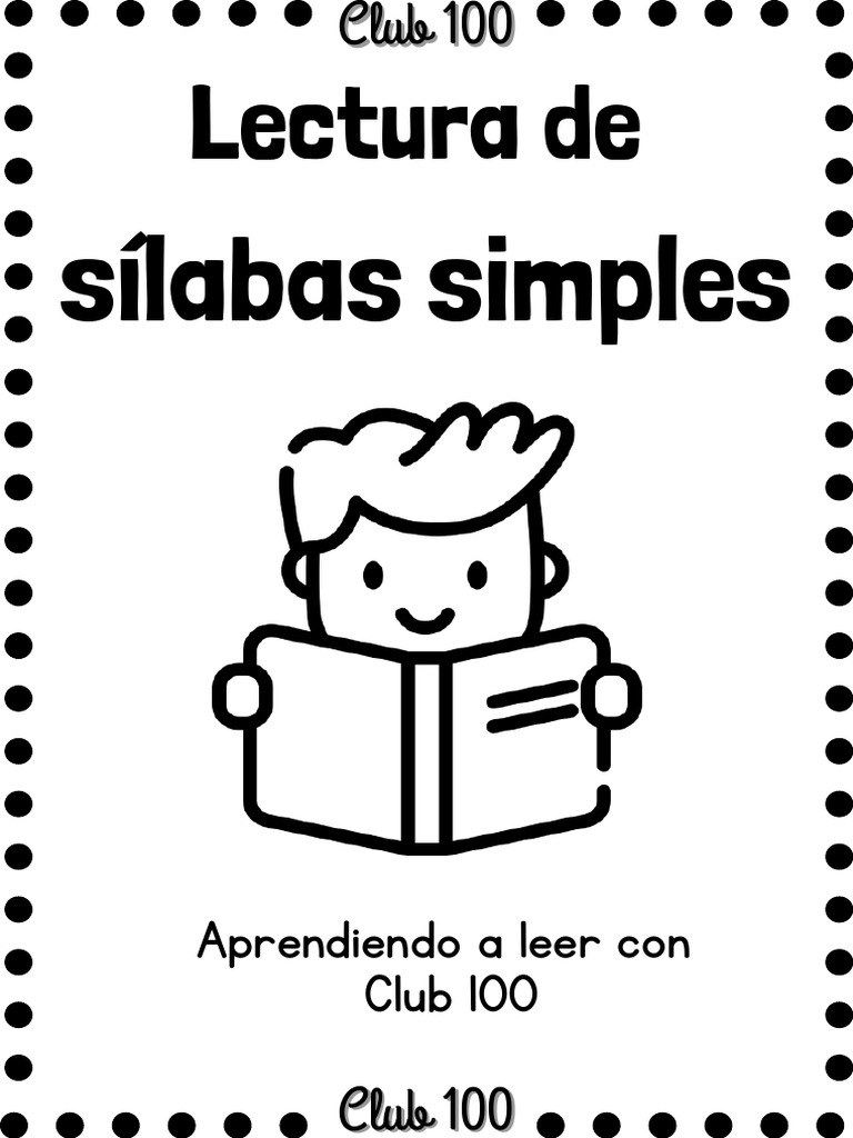 Lecturas y actividades con sílabas simples | PDF