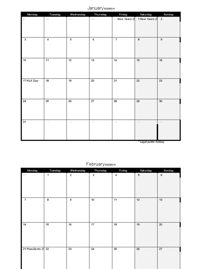 January: New Years Day 1 New Years Day2 | PDF