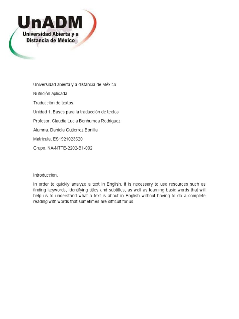 Tte U1 Ea Dagb | PDF