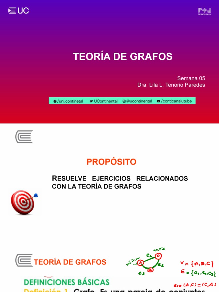Semana5.22579.Teoria de Grafos 1 | PDF