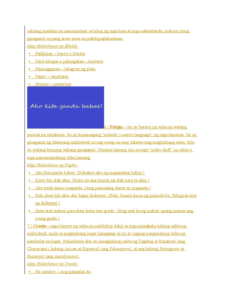 Ekolek | PDF