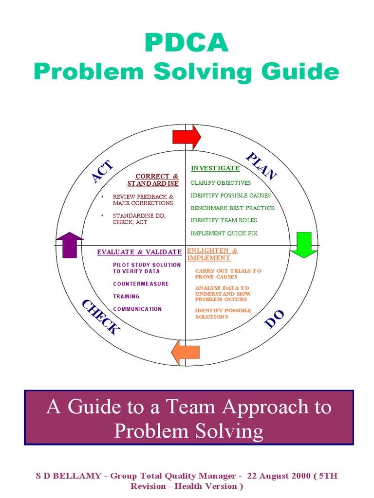 PDCA Problem Solving Guide | PDF