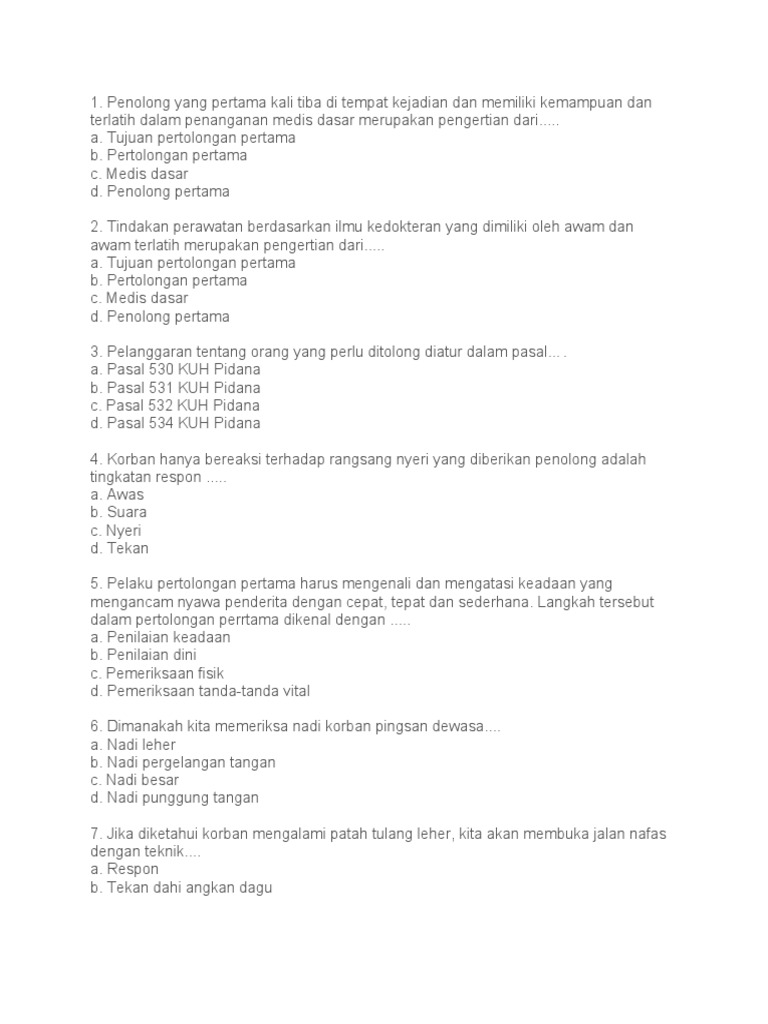 Soal PP 1-12 | PDF