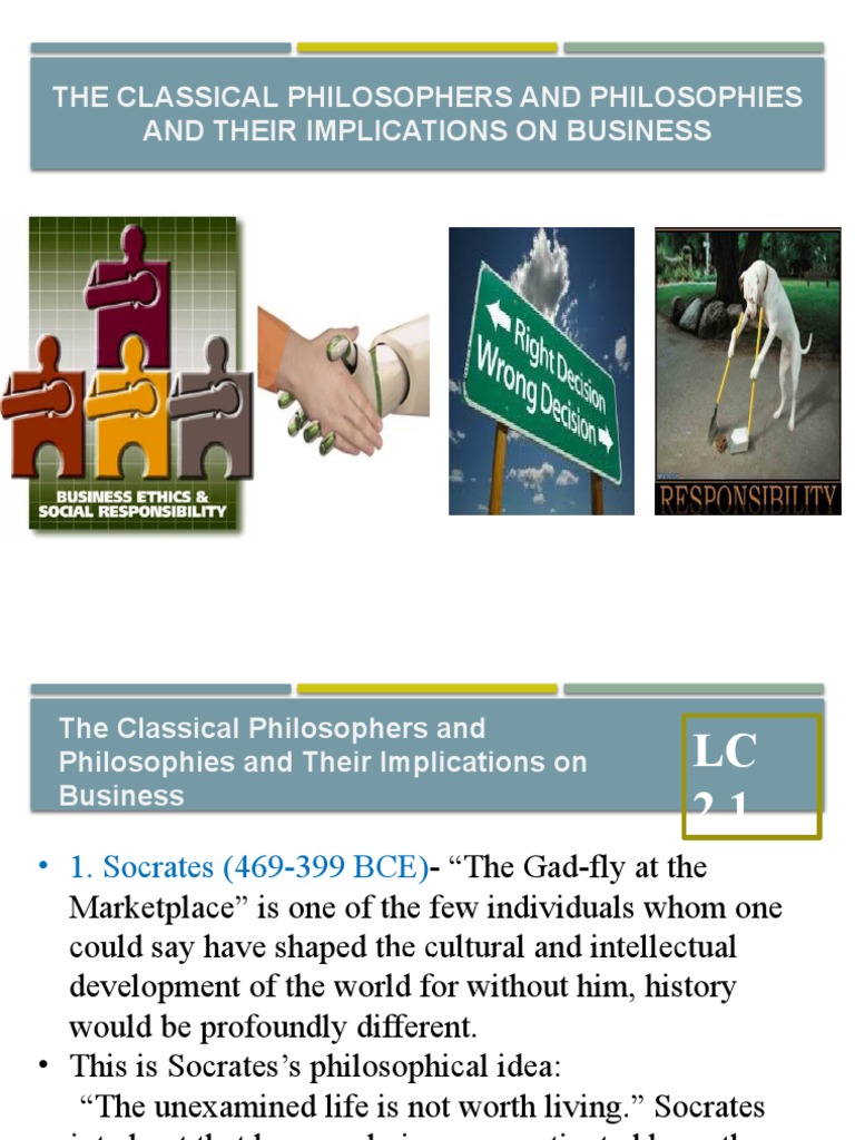 Business Ethics Lesson 4 | PDF | Utilitarianism | Socrates