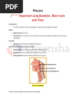 La Faringe. SNM Del Nervio Glosofaríngeo. Plexo Faríngeo | PDF | Human ...