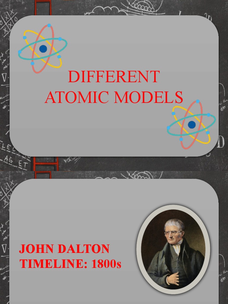 The Evolution of Atomic Models from Dalton to Bohr: A History of ...