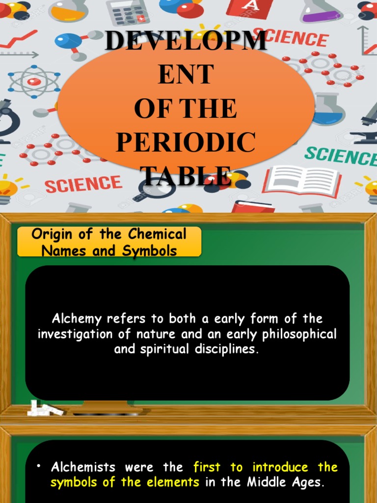 Lesson 3 - History of Periodic Table | PDF | Chemical Elements ...
