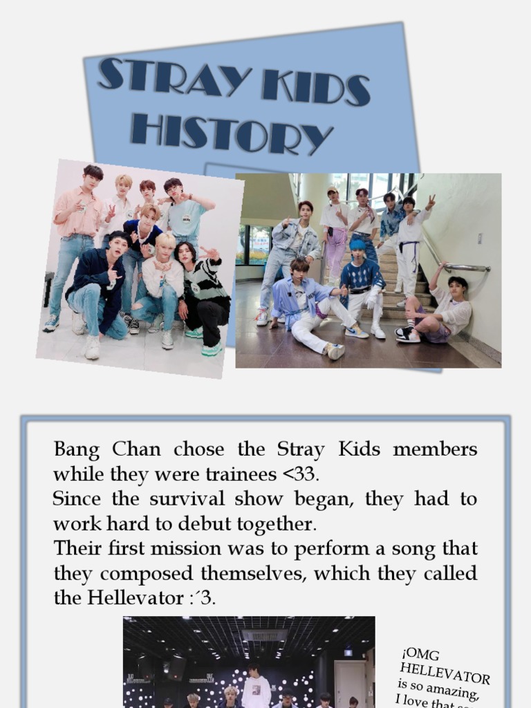 Stray Kids Formation and Debut Journey | PDF
