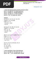 Class 7 Maths Chapter 2 Question Answers - Arithmetic Expressions | PDF ...
