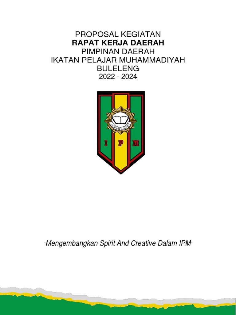 Rapat Kerja Daerah IPM Buleleng 2022-2024 | PDF