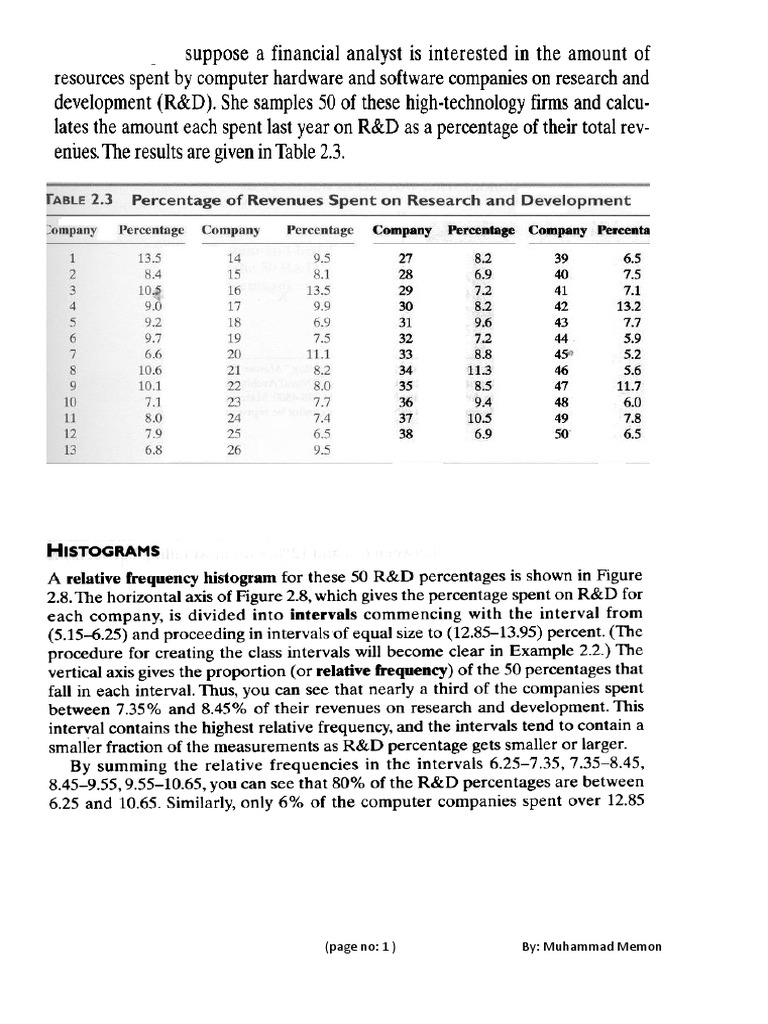 Interpretation of Standard Deviation | PDF