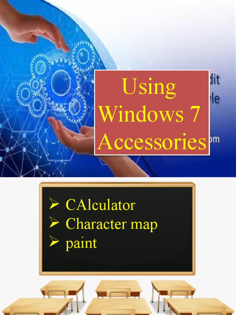 Essential Windows 7 Accessories Guide | PDF | Microsoft Windows | Windows 7