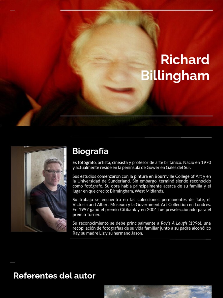Sobre Richard Billingham, Biografía y Obra | PDF | Hogar, jardinería y ...