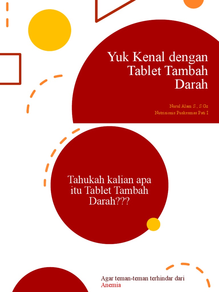 Pentingnya Minum TTD bagi Remaja | PDF