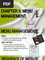 FBS WEEK 4 - Types of Menu | PDF | Meal | Menu
