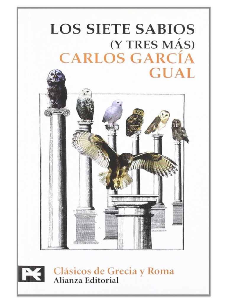 Carlos Garcia Gual - Siete Sabios de Grecia y Tres Más | PDF | Platón ...
