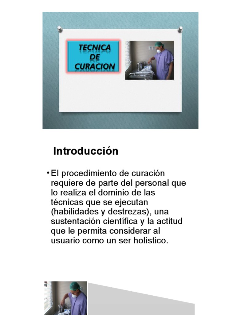 Técnicas Asépticas en Curación de Heridas | PDF | Herida | Medicina CLINICA