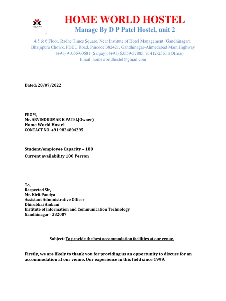 Da-Iict Proposal 28-07-2022 | PDF | Business