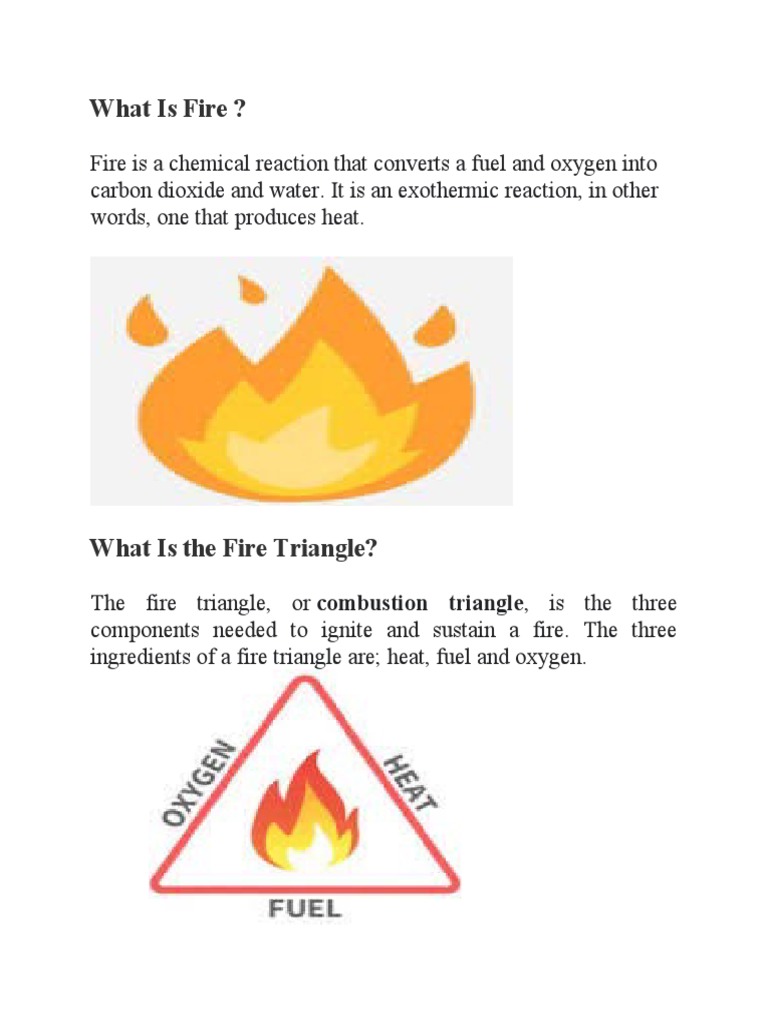 Fire Fighting Measures | PDF | Fires | Combustion
